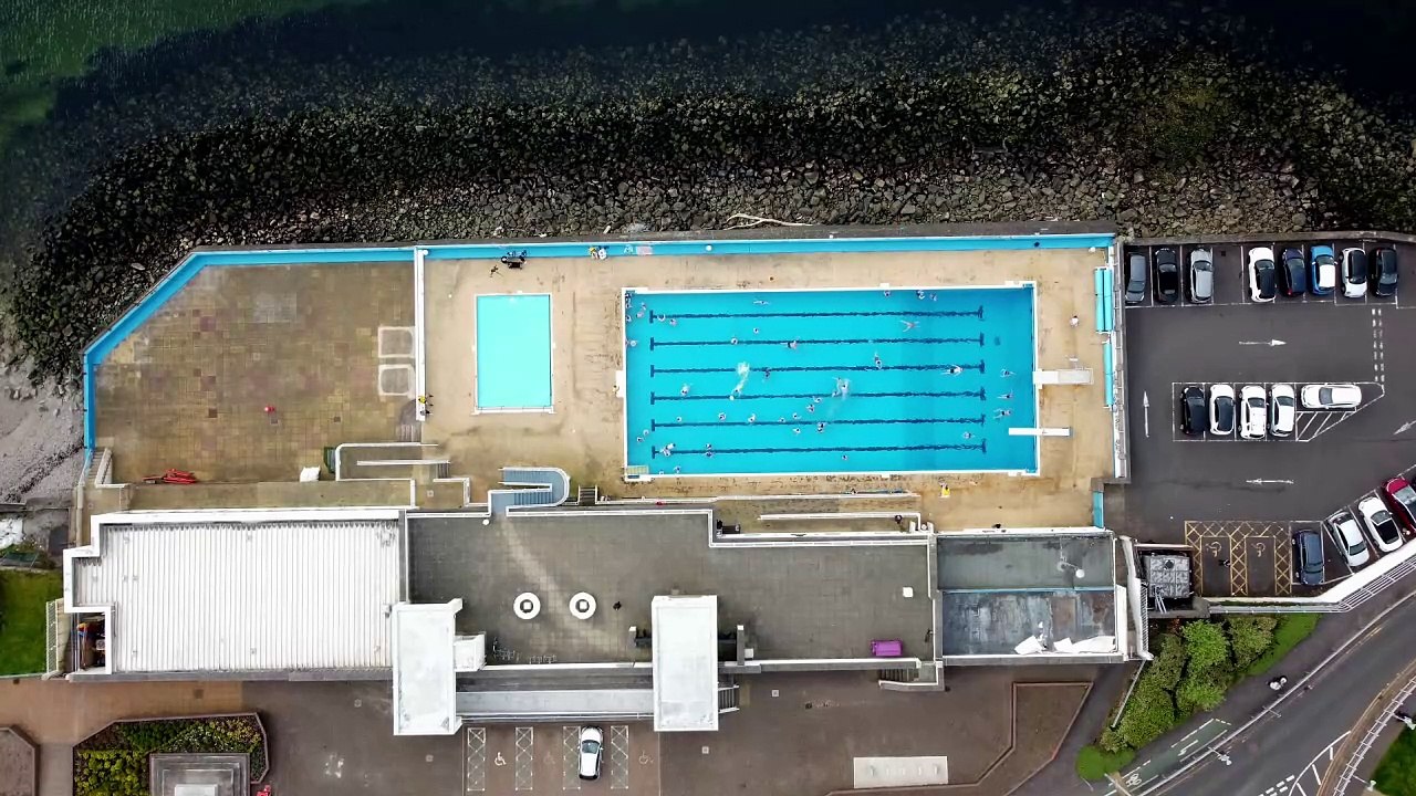 Opening of Gourock Outdoor Pool 2024 - video Dailymotion