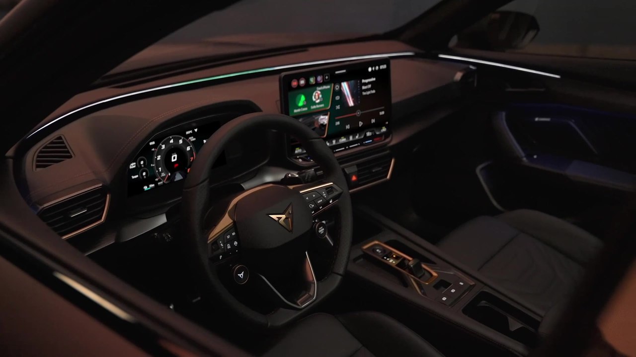 The new CUPRA Formentor - Interior Design - video Dailymotion