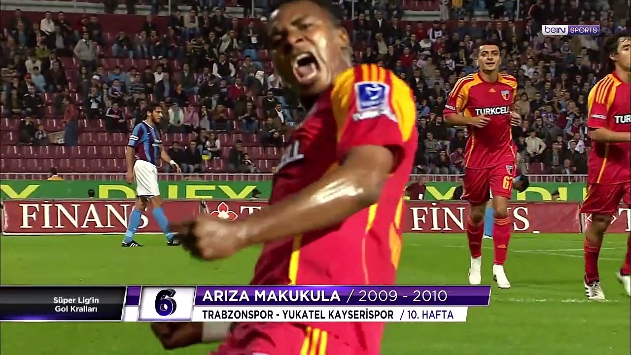 Gol Kralı Ariza Makukula (2009-2010) _ Tüm Goller _ Trendyol Süper Lig ...