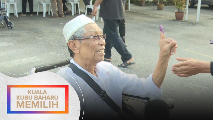 KKB Memilih: Tetap bersemangat walaupun berkerusi roda, bertongkat ...