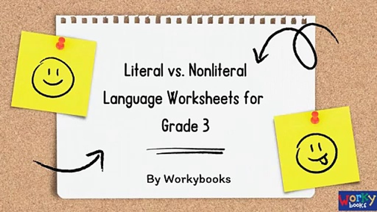 Literal vs. Nonliteral Language Worksheets for Grade 3 - video Dailymotion