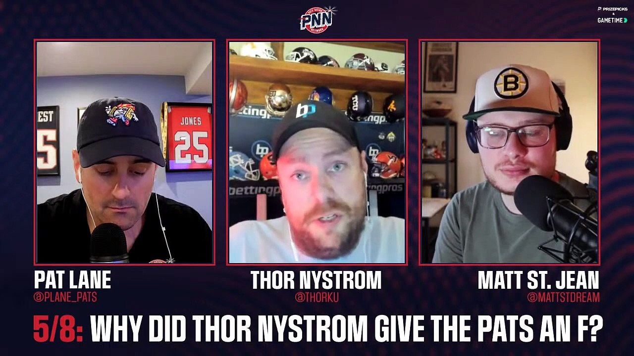 Why Thor Nystrom gave the Patriots draft an F | Patriot Nation - video ...