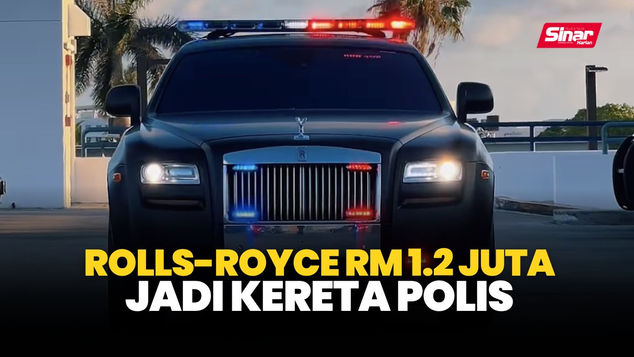 Rolls-Royce RM1.2 juta jadi kereta polis - Video Dailymotion