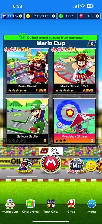 Mario Kart Tour - Mario Cup Gameplay (Mario Tour 2024) - video Dailymotion