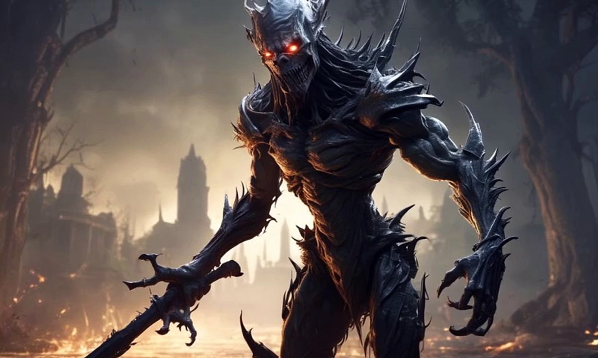 The Rake - humanoid creature with pale skin and glowing eyes, known to ...