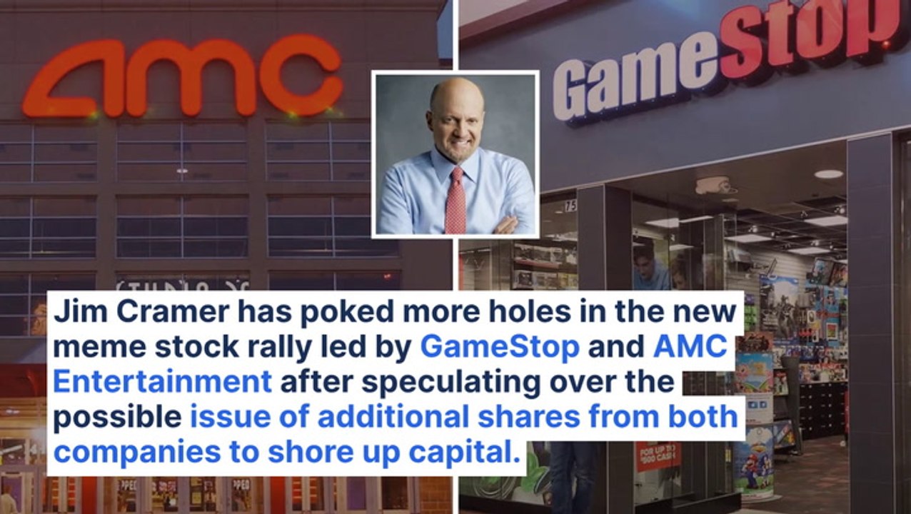 Jim Cramer Can't See GameStop Trading At $64 Or Even $44, Warns Against ...