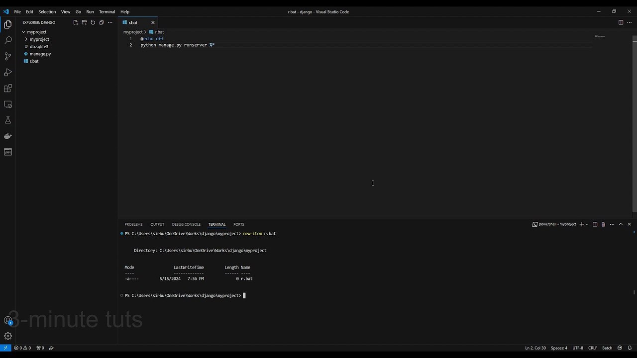 How to create shortcuts for any Django CLI commands - video Dailymotion