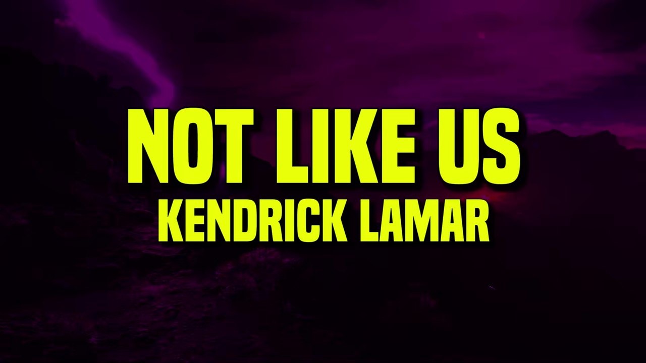 Kendrick Lamar - Not Like Us (Lyrics) - video Dailymotion