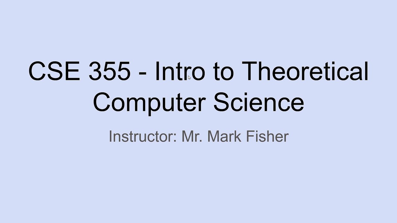 CSE 355 - Intro Summer 2024 Online - video Dailymotion