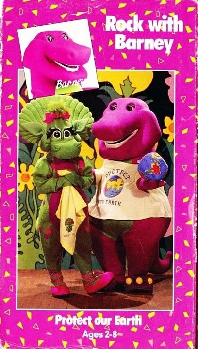 Barney The Backyard Gang Rock With Barney Audio Cassette Video