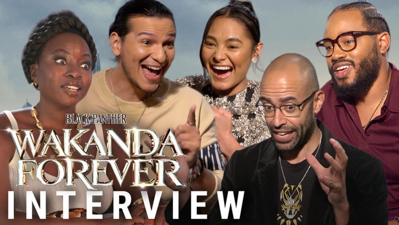 'Black Panther: Wakanda Forever' - Cast Interview - video Dailymotion