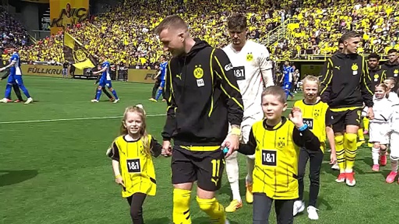 Reus scores and assists in dream Bundesliga farewell for Dortmund ...