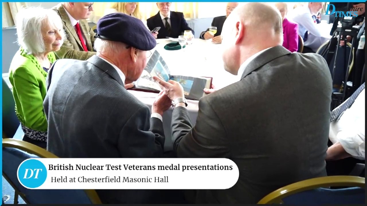 British nuclear test veterans medal presentations - video Dailymotion