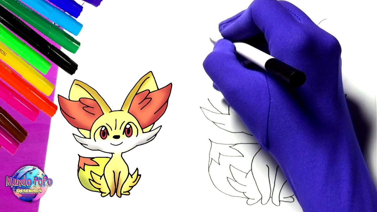 How To Draw Fennekin (POKEMON) - video Dailymotion