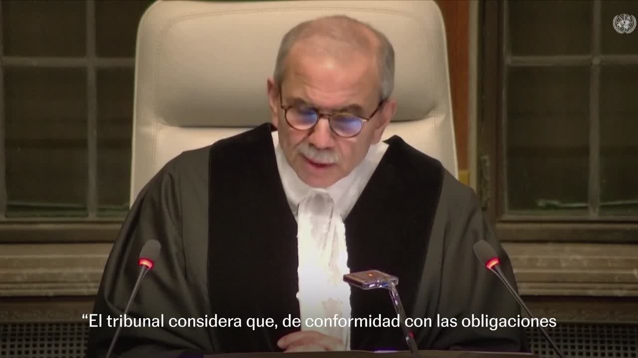 El tribunal de la ONU ordena detener la ofensiva militar de Israel - Vídeo Dailymotion