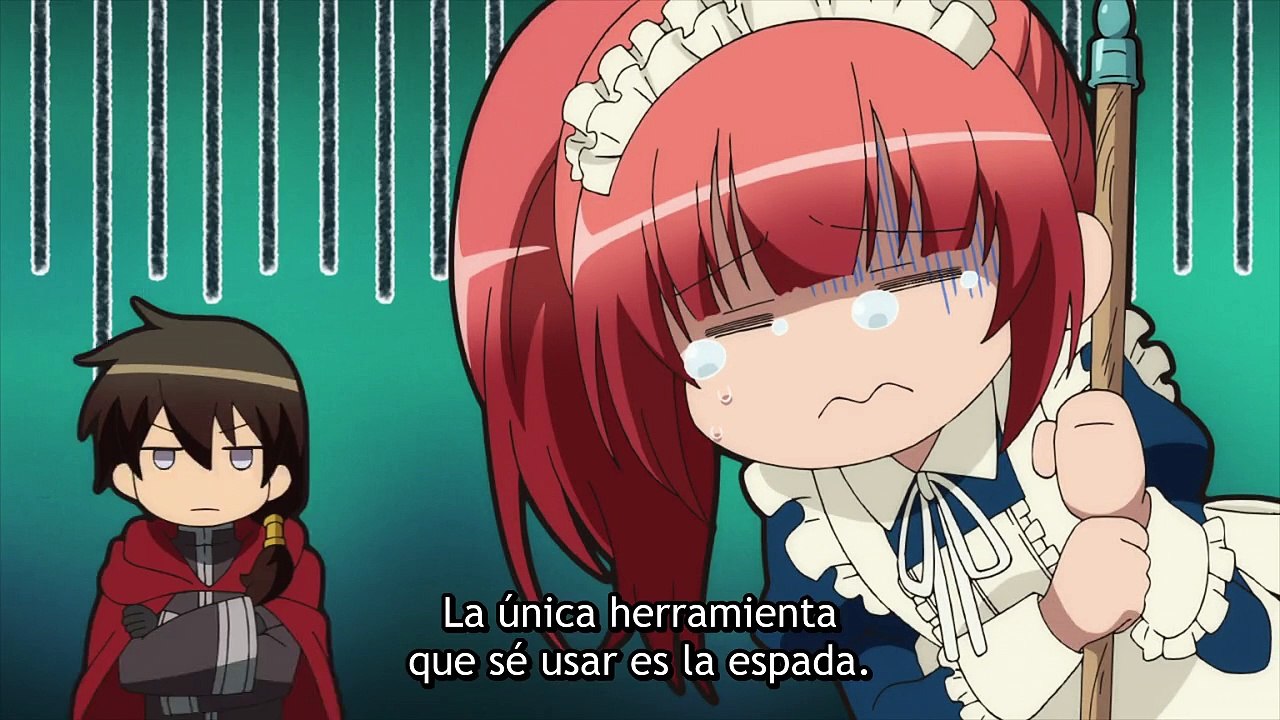 chastille la maid de Nephy (1x09) Maou no Ore ga Dorei Elf - an ...