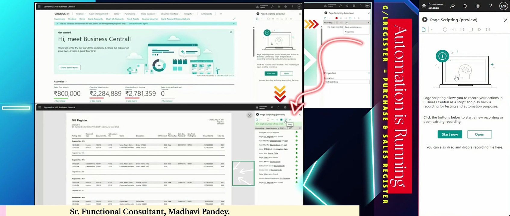 How-To USE Page Scripting tOOl in Business Central | Detailed Process ...