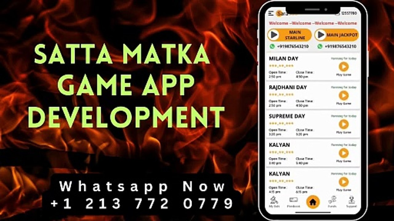 Main Matka App Script Demo-Satta Matka Game App Development Company ...