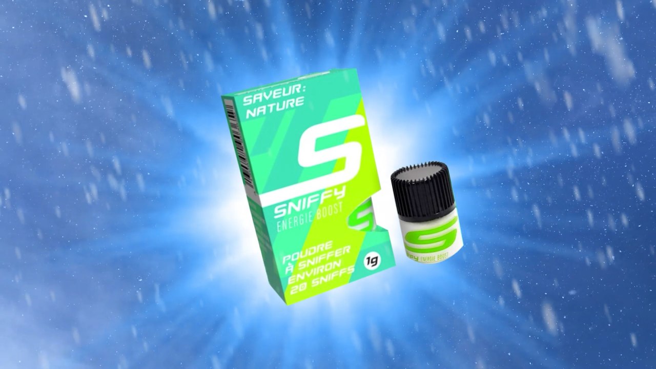 Sniffy, cette poudre blanche énergisante à inhaler avec une paille qui ...