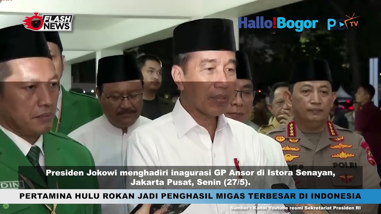 Presiden Jokowi Hadiri Pelantikan GP Ansor 2024-2029: Menuju Ansor Masa Depan - Video Dailymotion