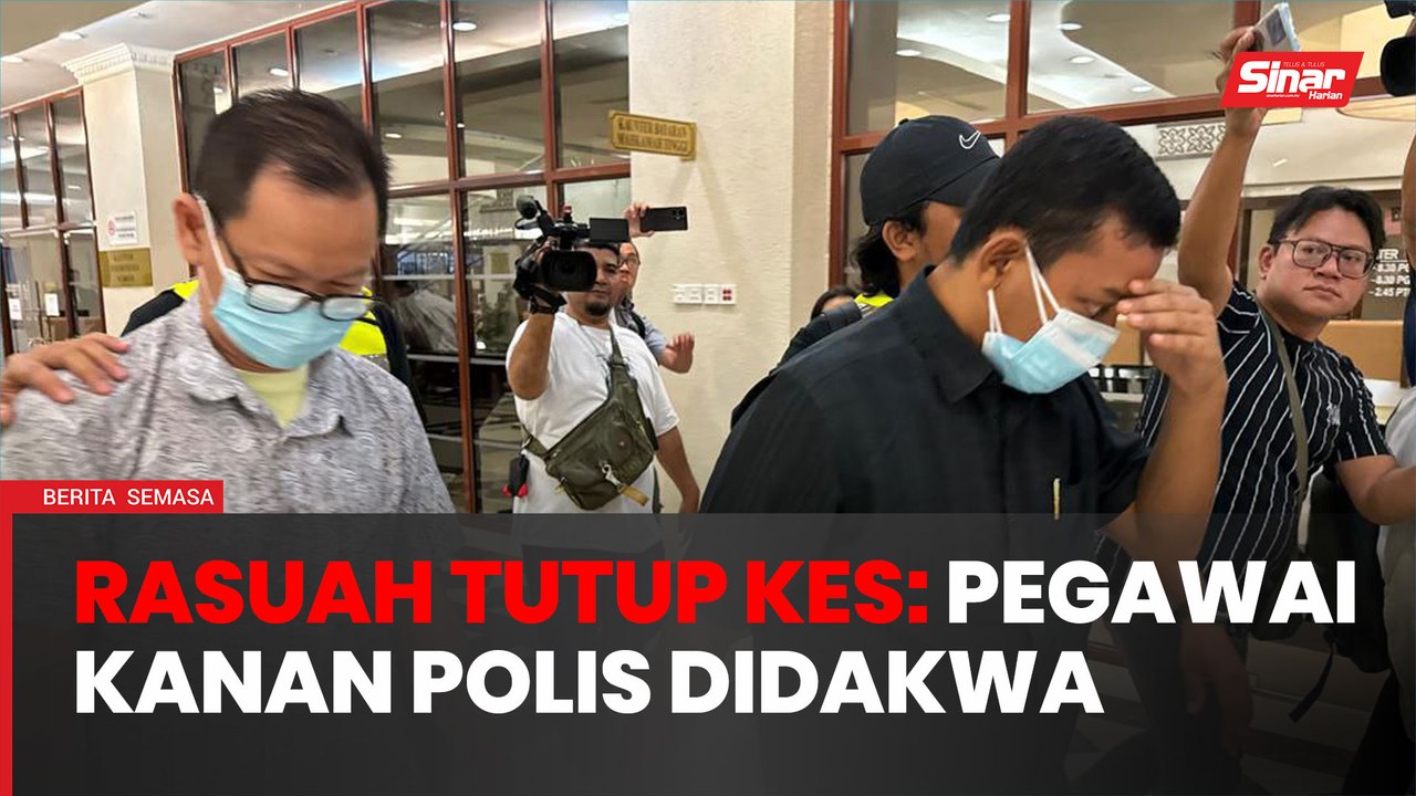 Dua pegawai polis didakwa kes rasuah RM1.25 juta untuk tutup - Video ...