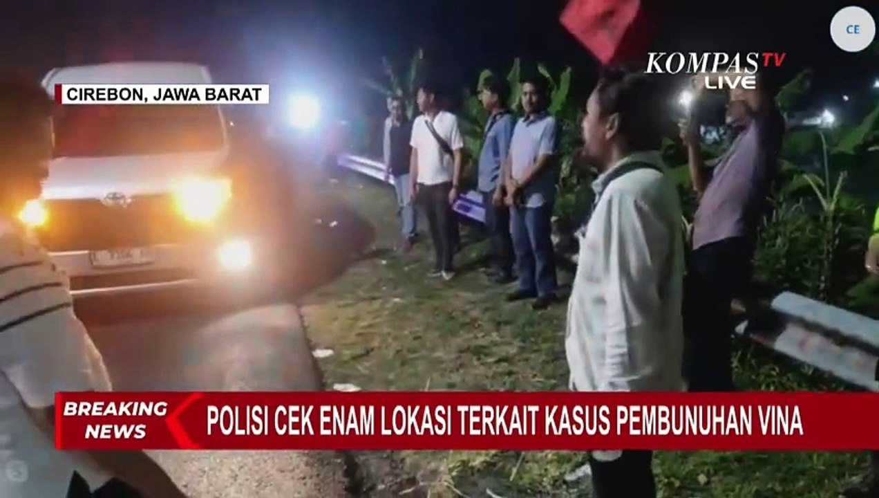 Polisi Pilok Merah dan Putih Sebagai Tanda Jenazah Vina Cirebon di ...