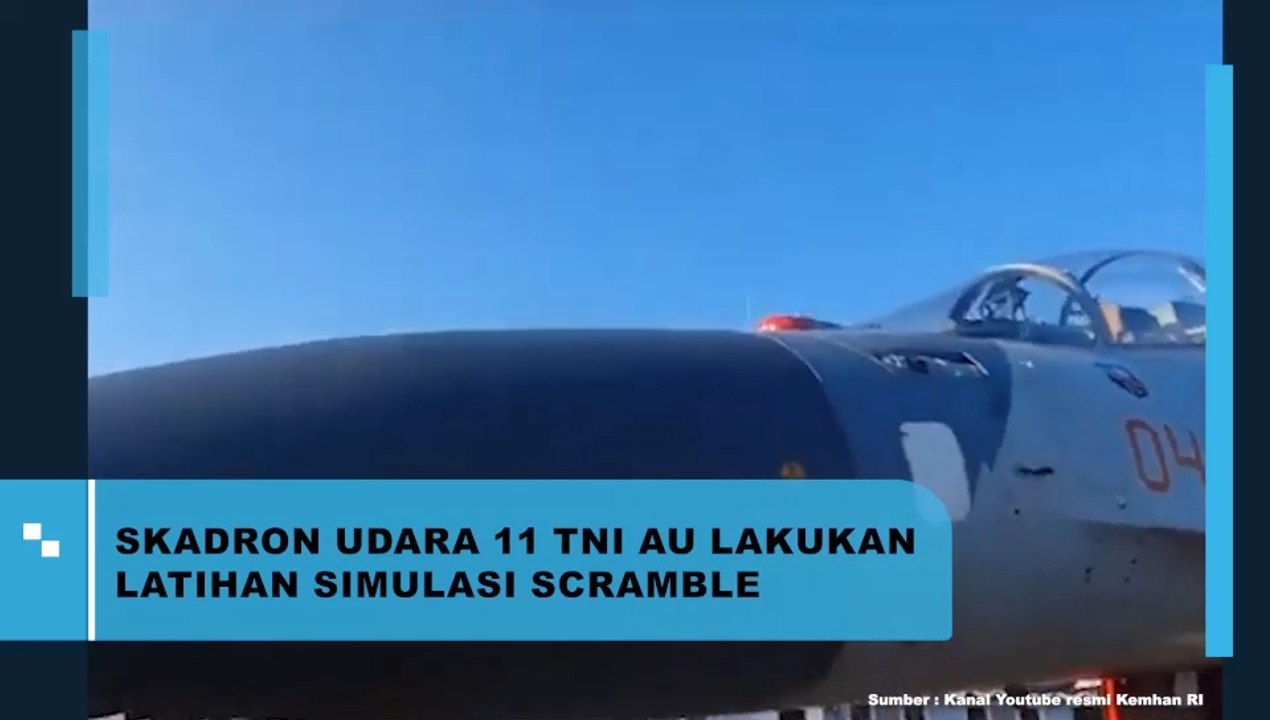 Skadron 11 TNI AU Lakukan Latihan Simulasi Scramble - Video Dailymotion