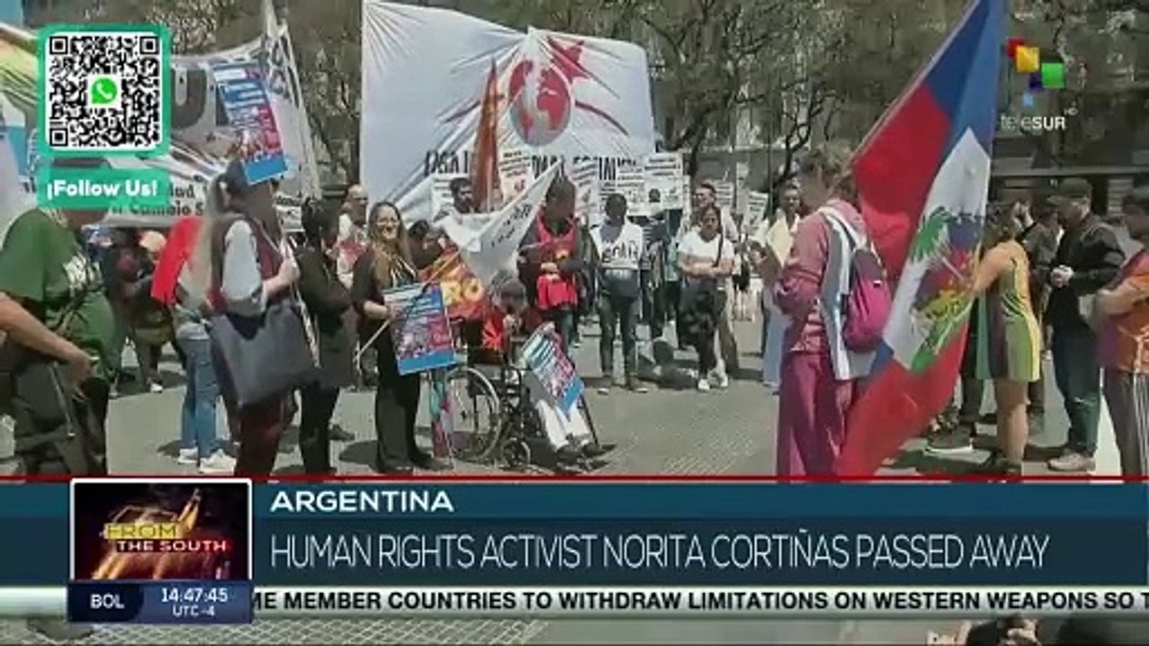 Argentinian Human Rights Activist Nora Cortiñas passed away - video ...