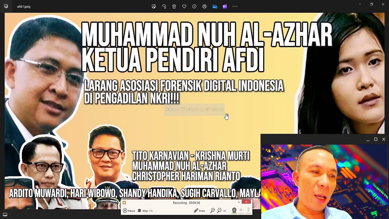 MUHAMMAD NUH AL-AZHAR PENIPU PEREKAYAS PENDIRI DAN KETUA ASOSIASI ...