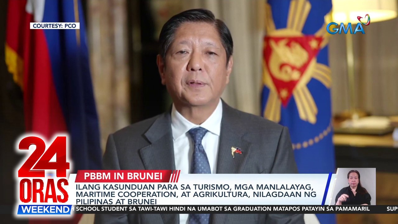 Ilang kasunduan para sa turismo, mga manlalayag, maritime cooperation ...