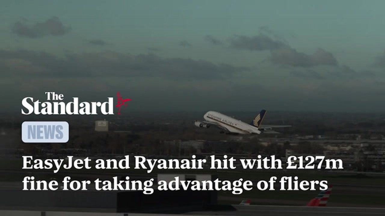 EasyJet and Ryanair hit with £127million fine for taking advantage of ...