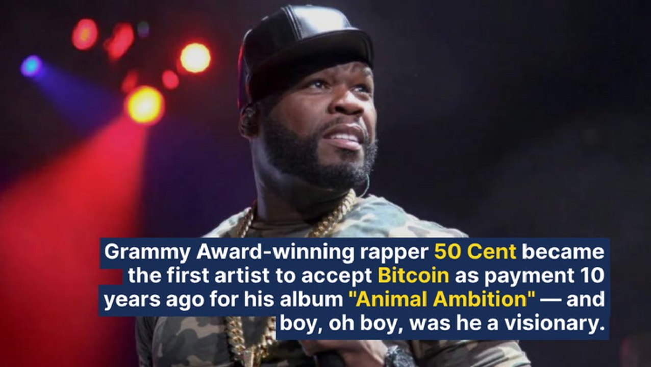 Rapper 50 Cent Accepted Bitcoin For His Album 'Animal Ambition' 10 ...