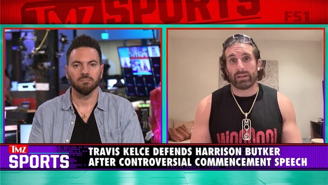 Travis Kelce Defends Harrison Butker After Controversial Grad Speech ...