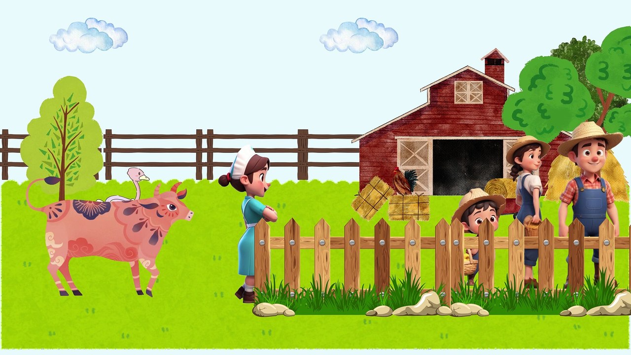 The farmer in the dell - Poem for kids - video Dailymotion