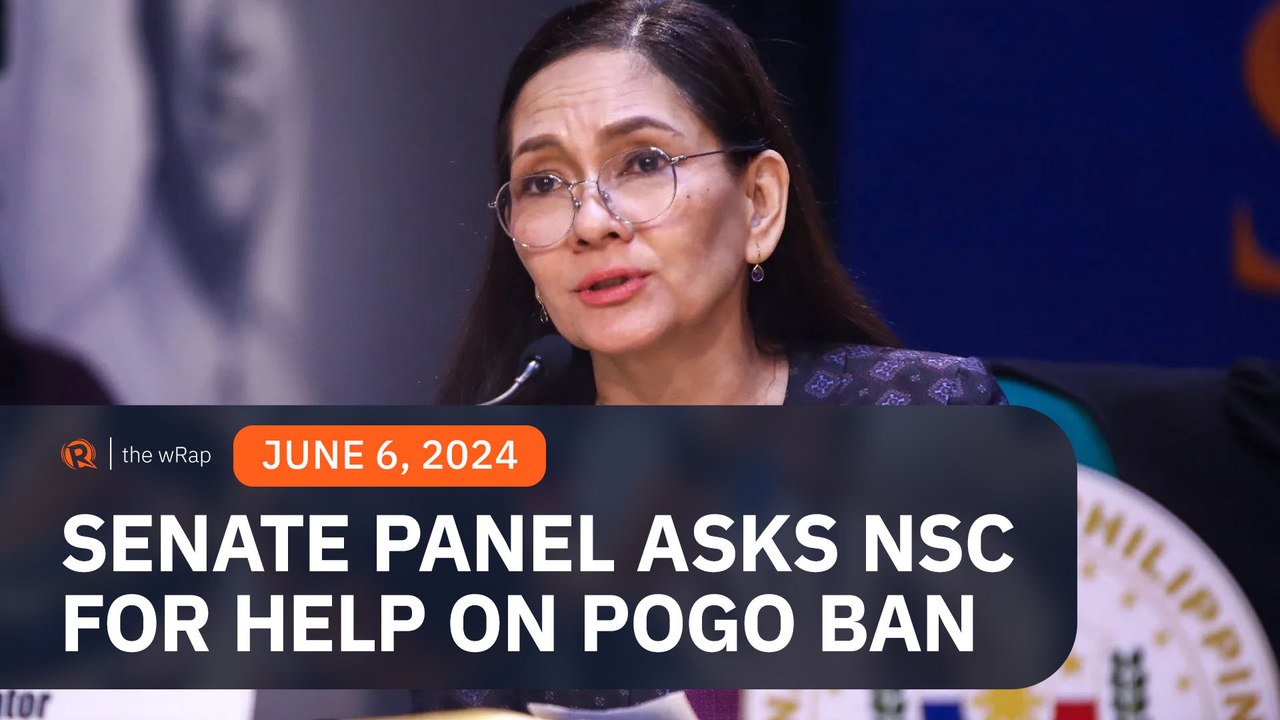 Senate panel seeks NSC help to convince Marcos on POGO ban - video ...