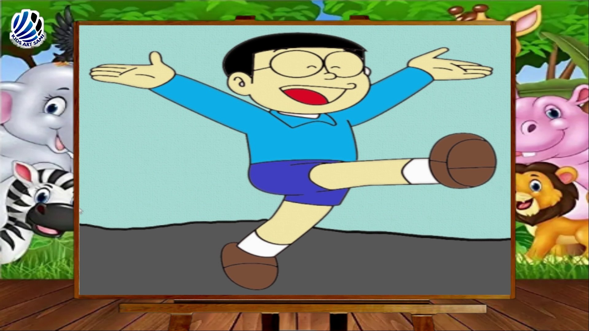 How To Draw Easy Nobita