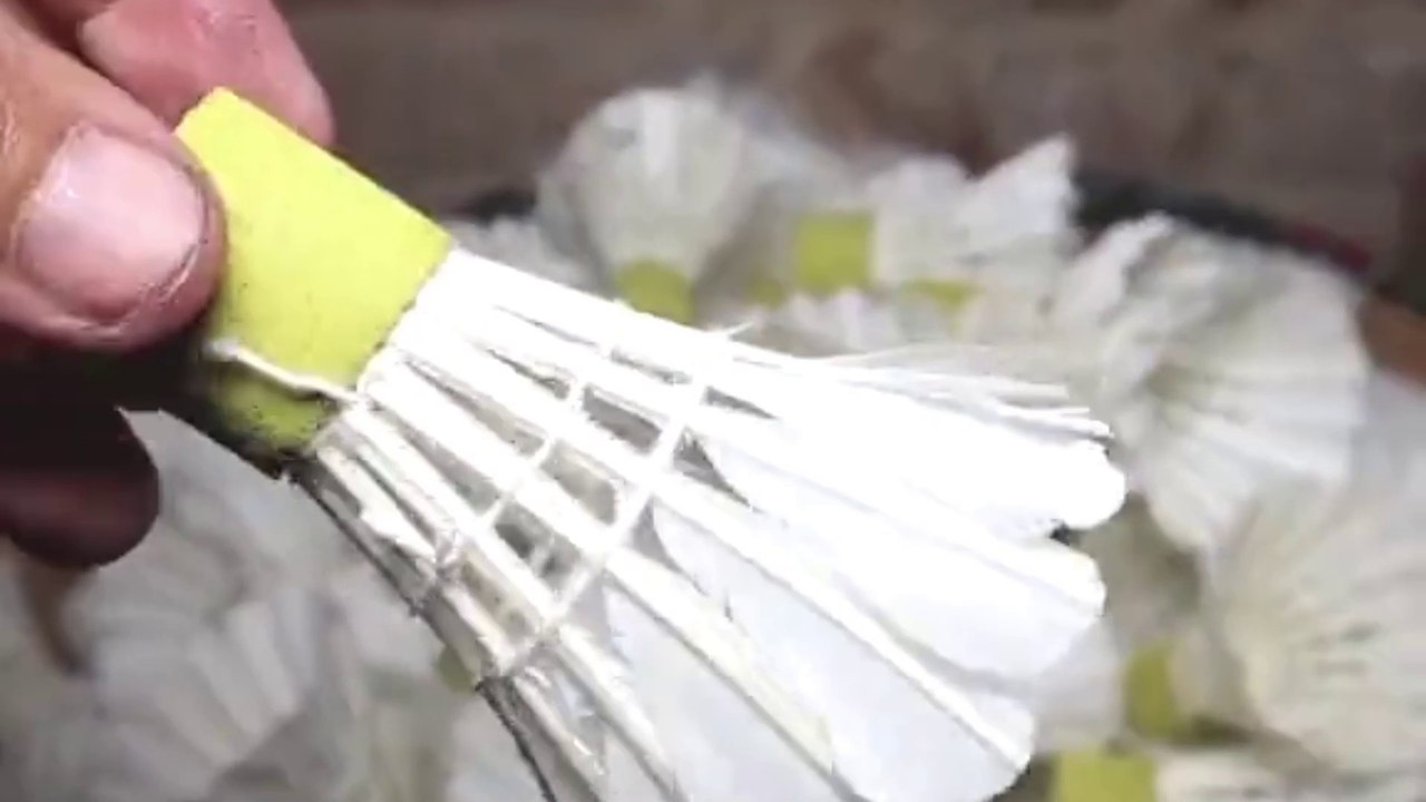 Badminton Shuttlecock Make Technique - video Dailymotion