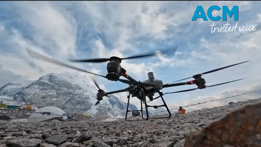 World's first drone deliveries on Mount Everest | The Standard ...