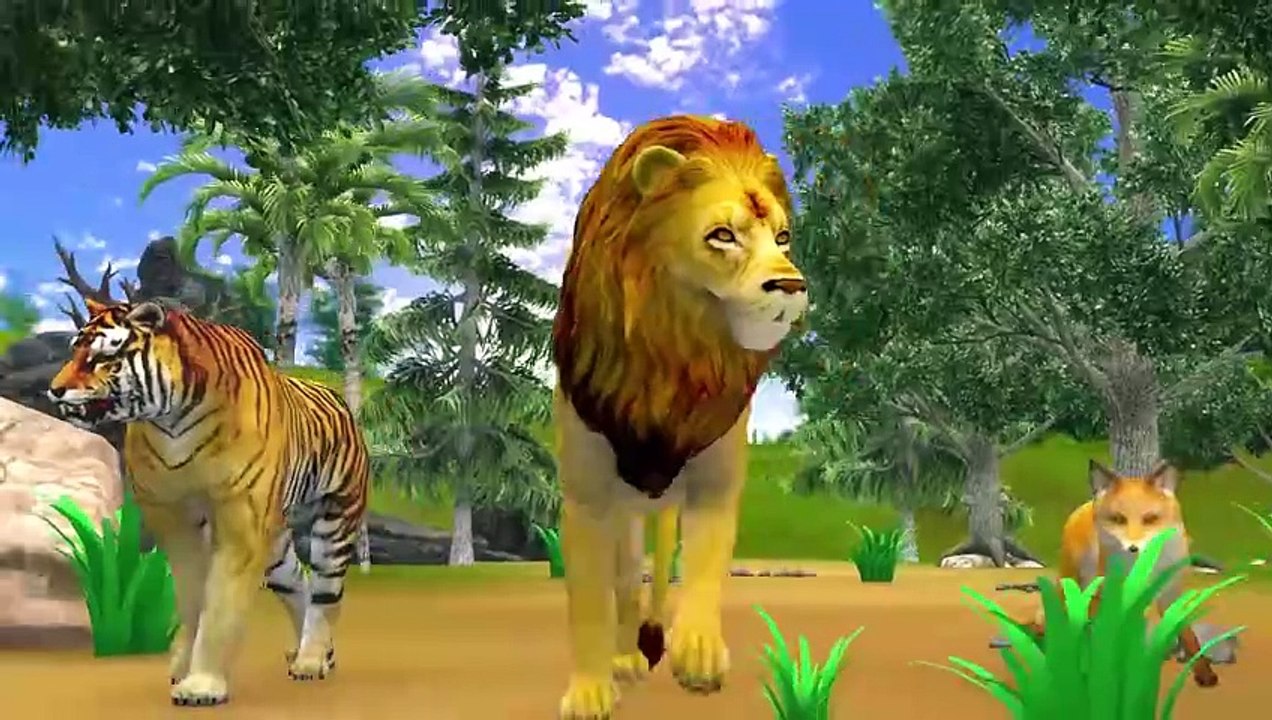 जंगली शेर और ऊंट Jungle Sher _ Lion King Kahani - Panchatantra Moral ...