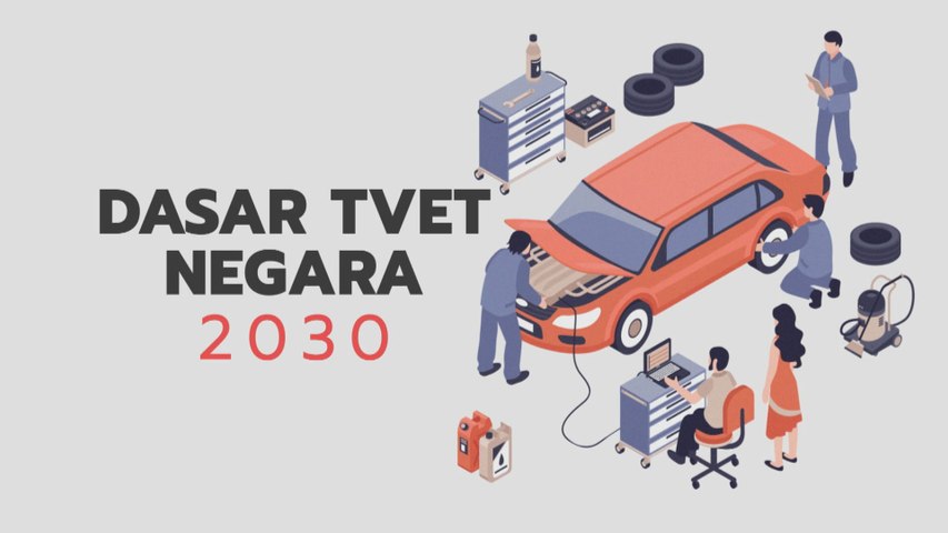 [INFOGRAFIK] Dasar TVET Negara 2030 | Astro Awani