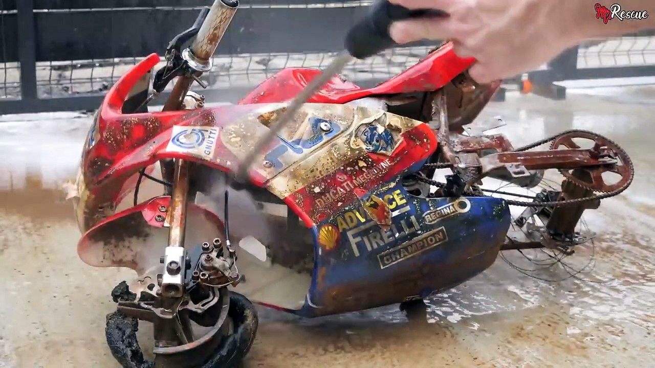 Restoration Abandoned Mini Bike - Complete Process - video Dailymotion