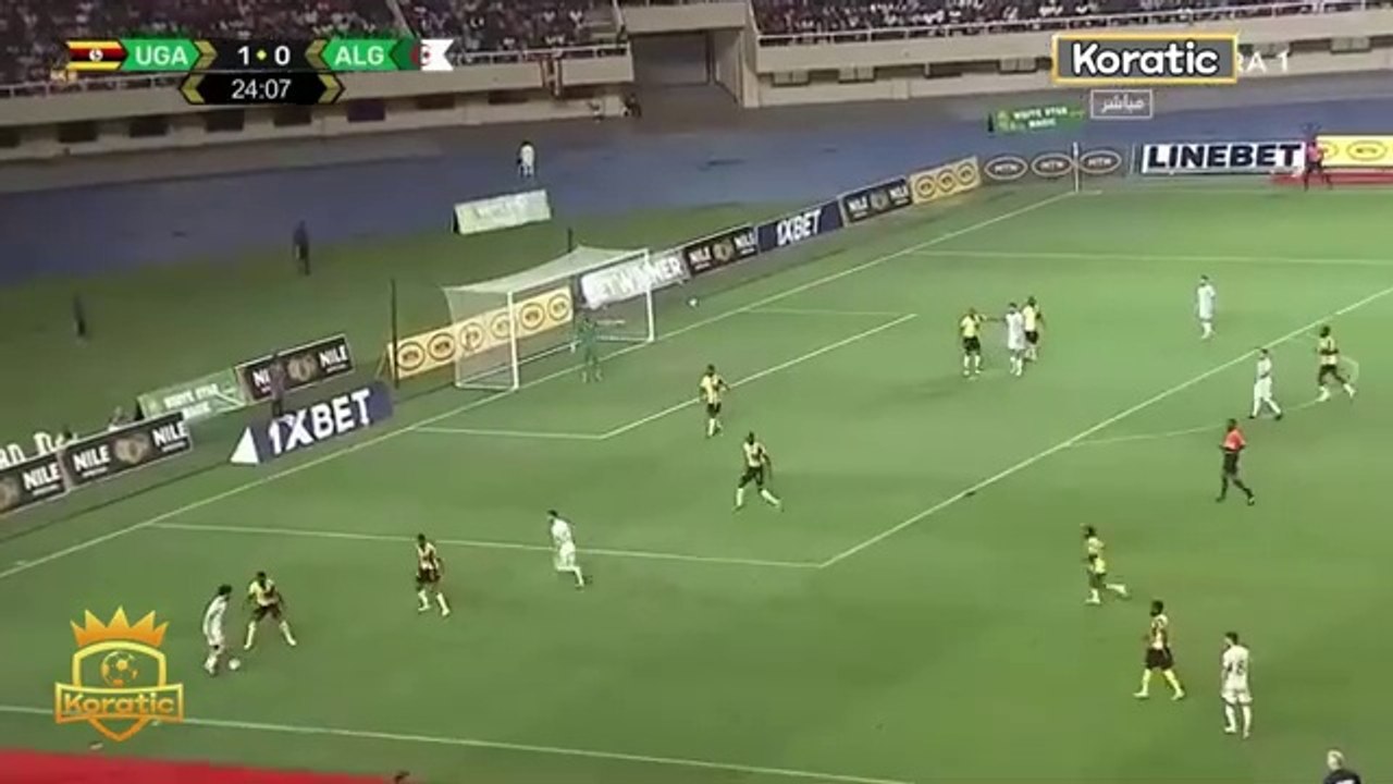 Résumé du match Algérie-Ouganda 2-1 - Buts du match Algérie-Ouganda ...