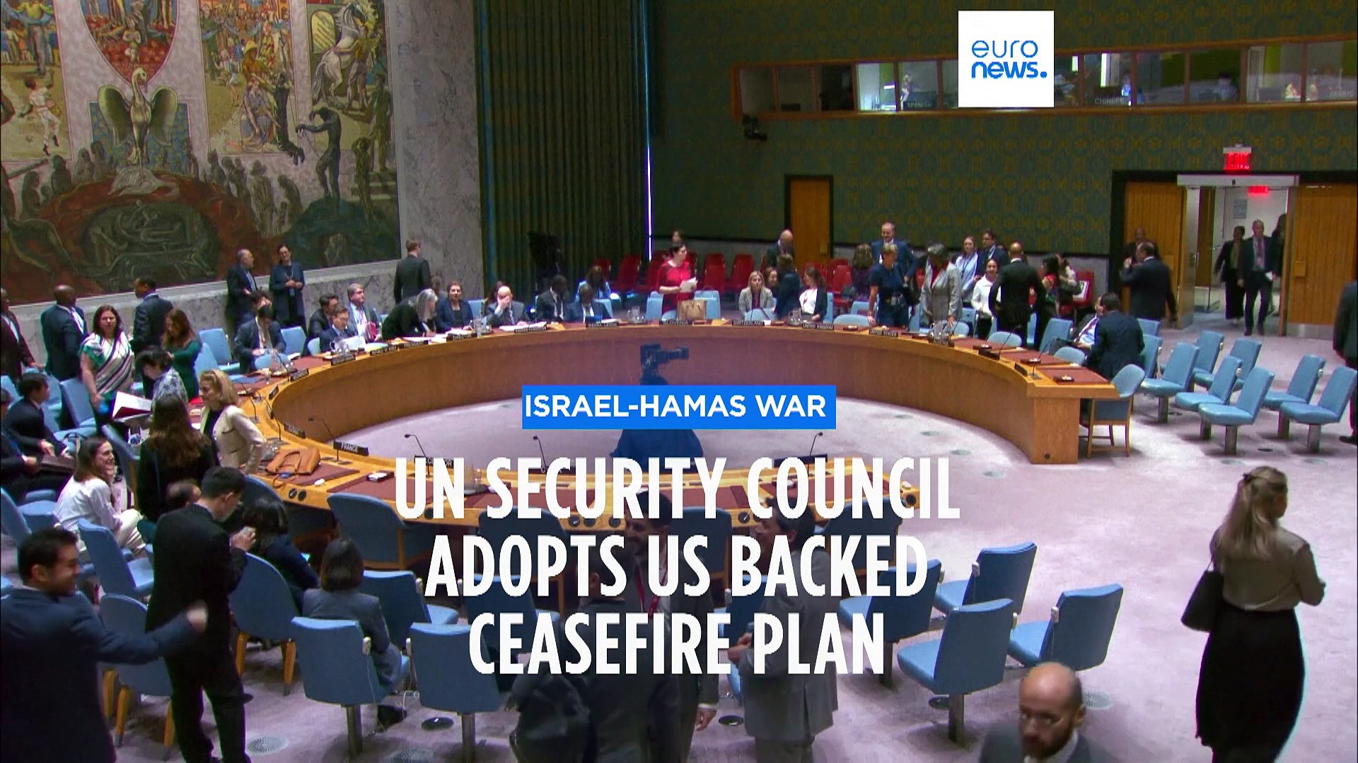 UN endorses US-backed cease-fire plan as Blinken holds talks on Gaza