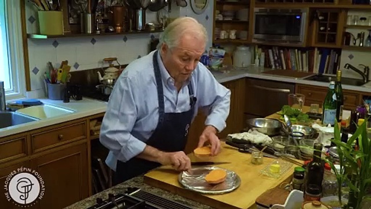 Honey Roasted Sweet Potatoes - Jacques Pépin Cooking at Home - KQED ...