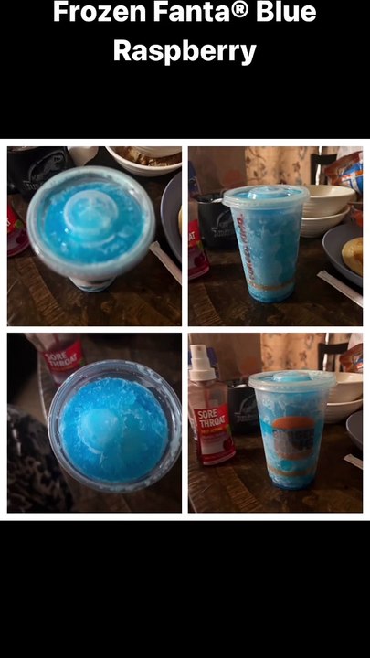 Frozen Fanta® Blue Raspberry - video Dailymotion