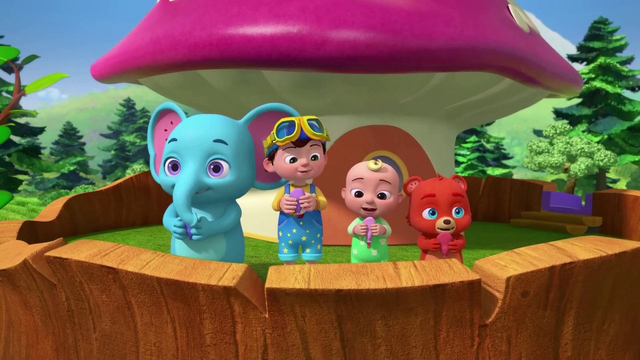 ABC Song with Balloons and Animals | Nursery Rhymes & Animal Songs ...