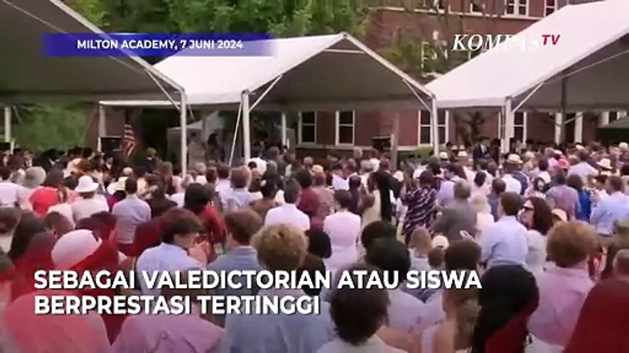 Bryan Sukidi Dapat Tepuk Tangan Saat Pidato Kelulusan di Milton Academy ...