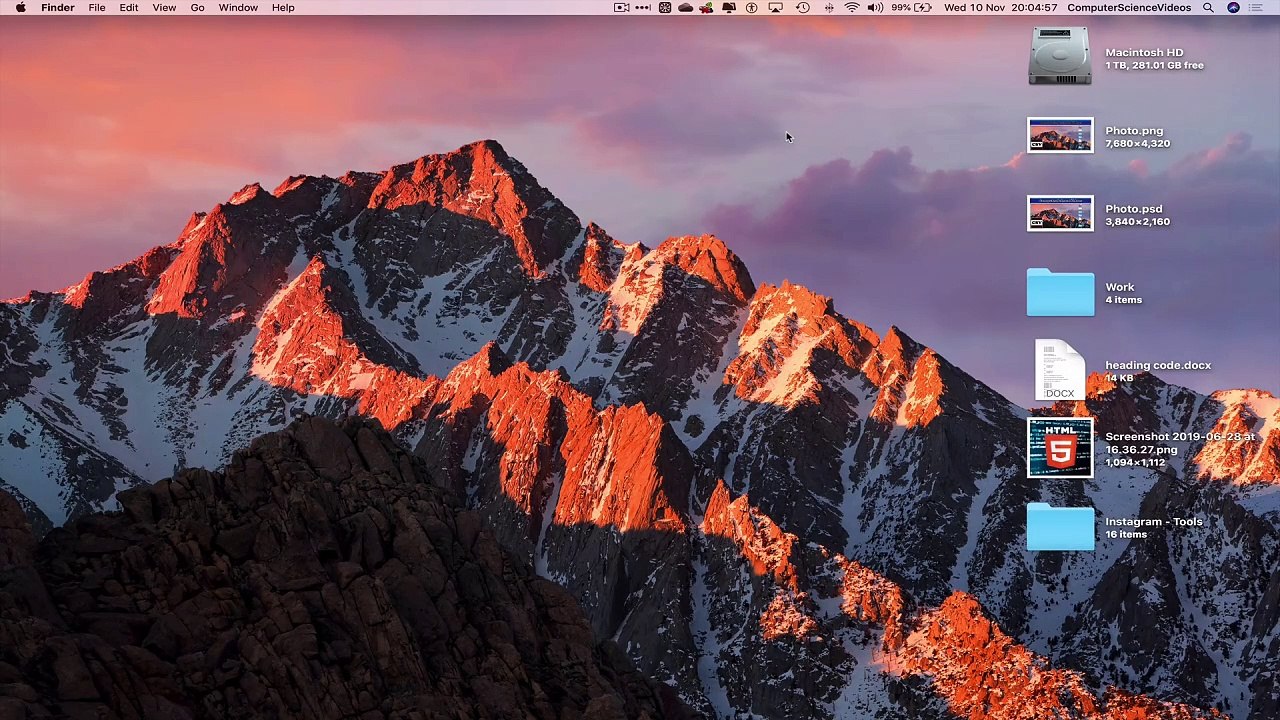 How to GET the Information for a Selected File On a Mac Computer ...