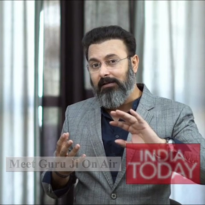 Meet Guru Ji Dr. Raj On Air India Today. - video Dailymotion