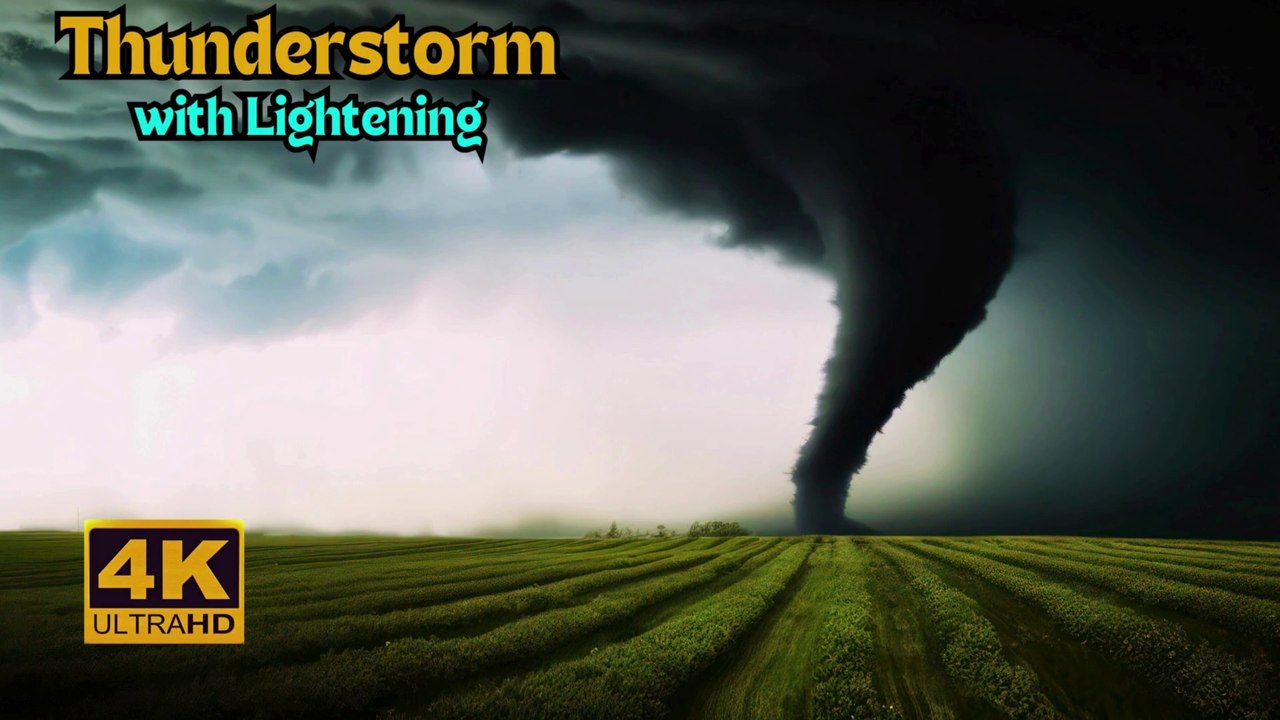 thunderstorm- Electrifying Fury: Scariest Thunderstorm with Lightning ...